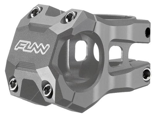 FUNN Stem - Funnduro - 35 - 45mm - 0° Rise - Steer 1-1/8 Inch - Grey ...
